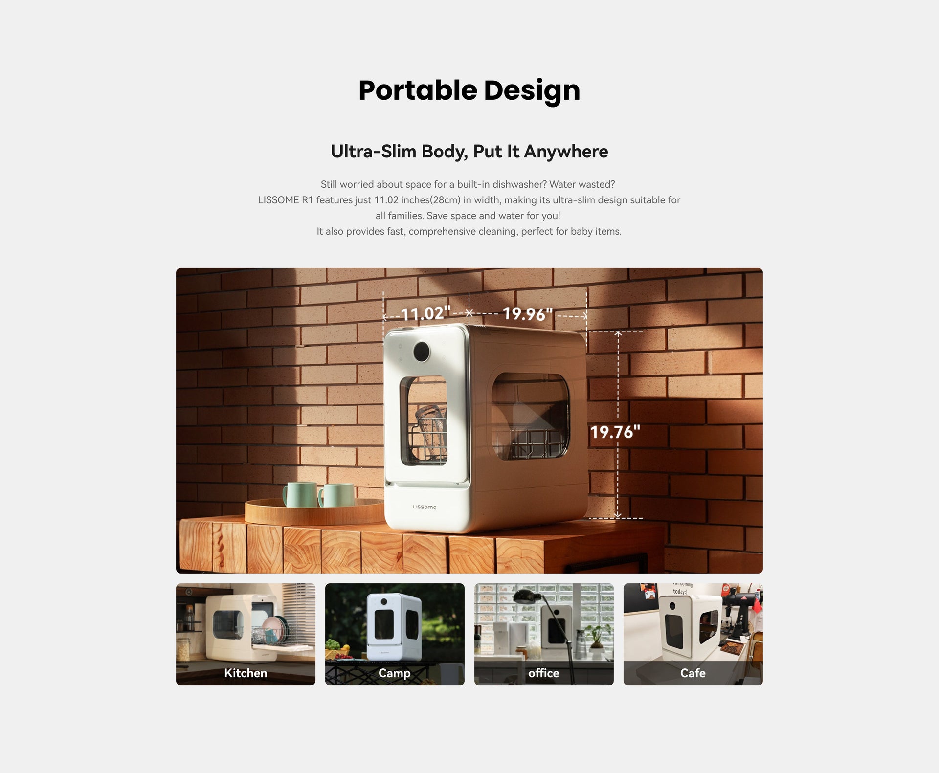 Lissome dishwasher – Lissome Store